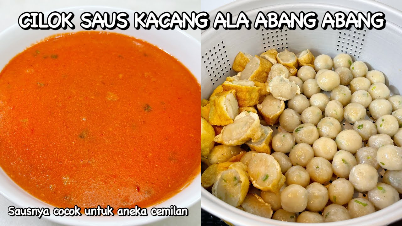 CILOK SAUS KACANG ALA JAWA TIMUR | SAUS KACANG BEDA DARI YANG LAIN ...