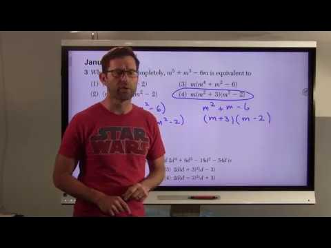 eMathInstruction Common Core Algebra II Live Review Session - YouTube