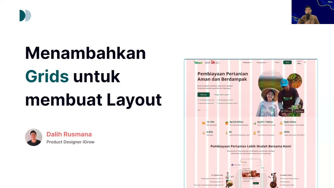 08 Menggunakan Grid dalam Layout - YouTube
