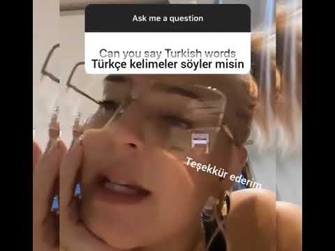 Anne Marie Türkçe konuştu!!