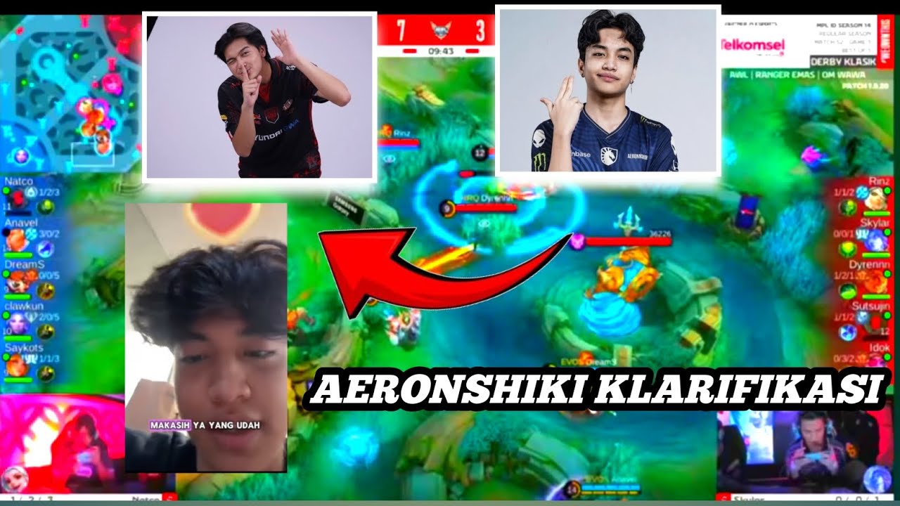 AERONSHIKI KLARIFIKASI!!|MPL INDONESIA SEASON 14|MOBILE LEGENDS:BANG ...