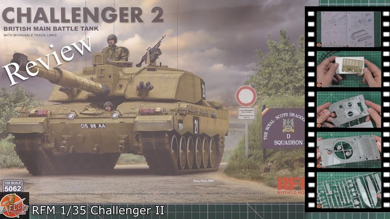 RFM 1/35 Challenger II review - YouTube