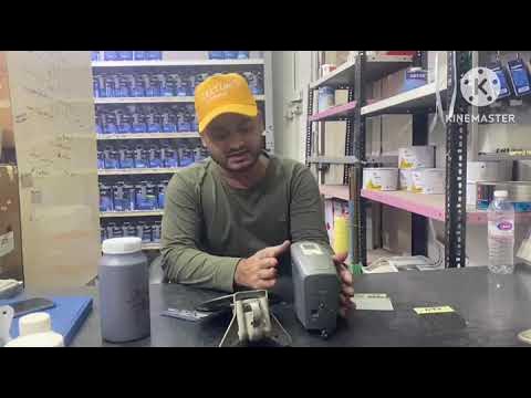 Automotive Paint How to mixing and colour match proses - YouTube