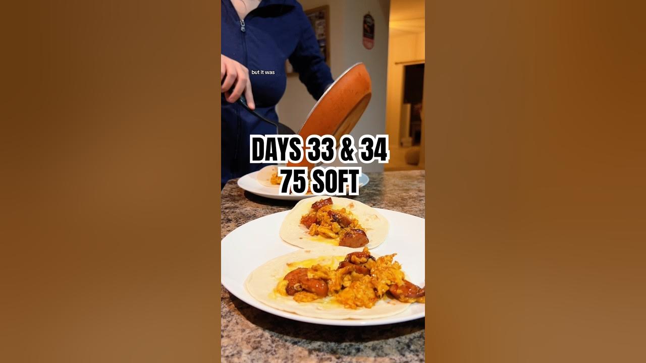 Day 33&34/75 Soft Realistic Journey ️ #75soft #75softchallenge #dayinmylife #food #vlog - YouTube