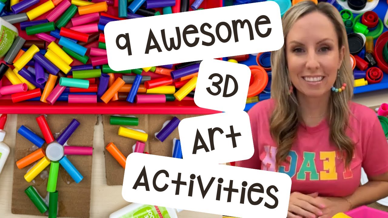 3d Art Projects For Preschoolers 25+ 3D Paper Crafts For Kids Arty