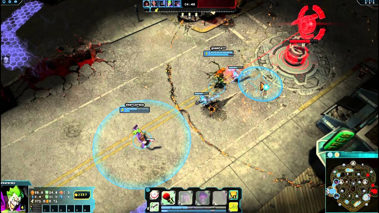 Infinite Crisis - Raw Gameplay 1 - YouTube