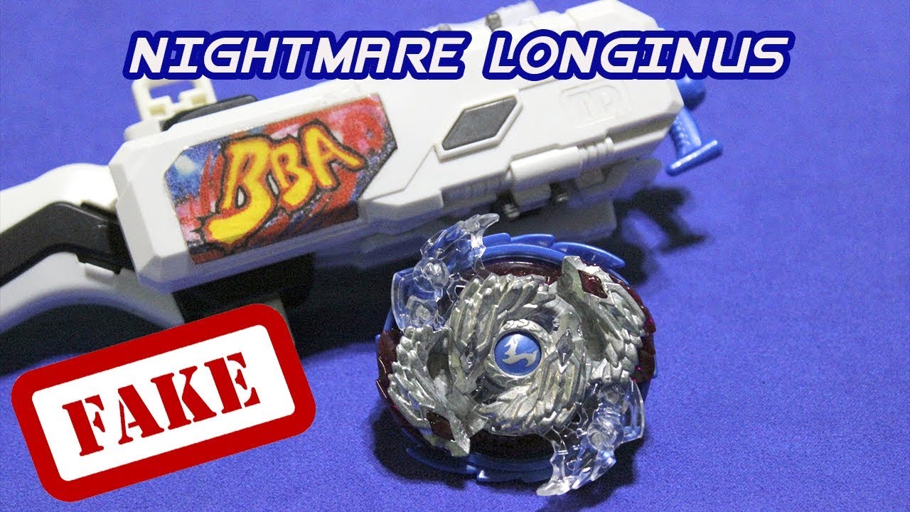 NIGHTMARE LONGINUS FAKE - Unboxing & Test | Beyblade Burst Argentina ...