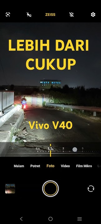 Hasil kamera zoom 5x Vivo V40 #vivov40series - YouTube