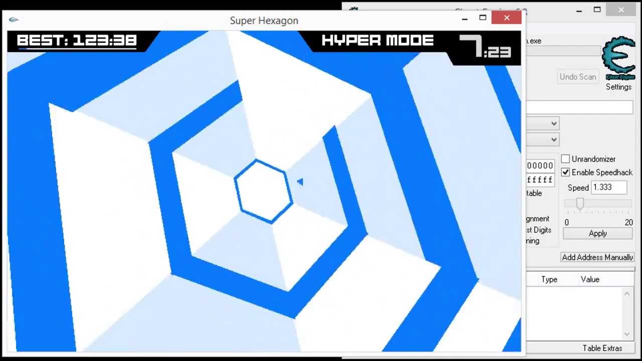 Super Hexagon - Hyper Hexagoner 1.33x Speed Clear - YouTube