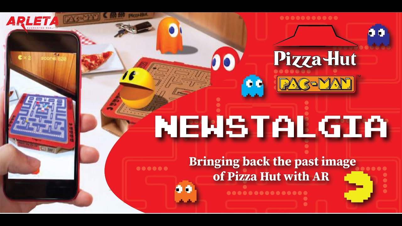 Successful Augmented Reality Campaign | Pizza Hut & Pac-Man - YouTube