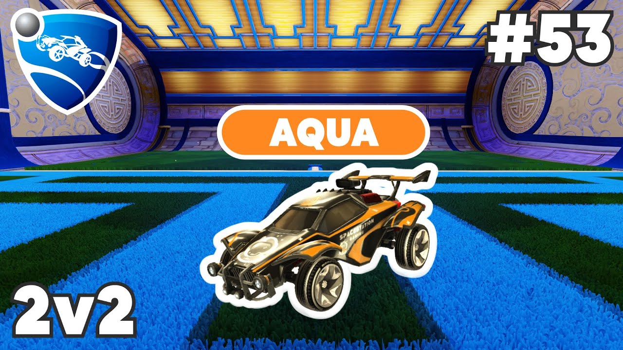 Aqua Ranked 2v2 PRO Replay #53 - Rocket League Replays - YouTube