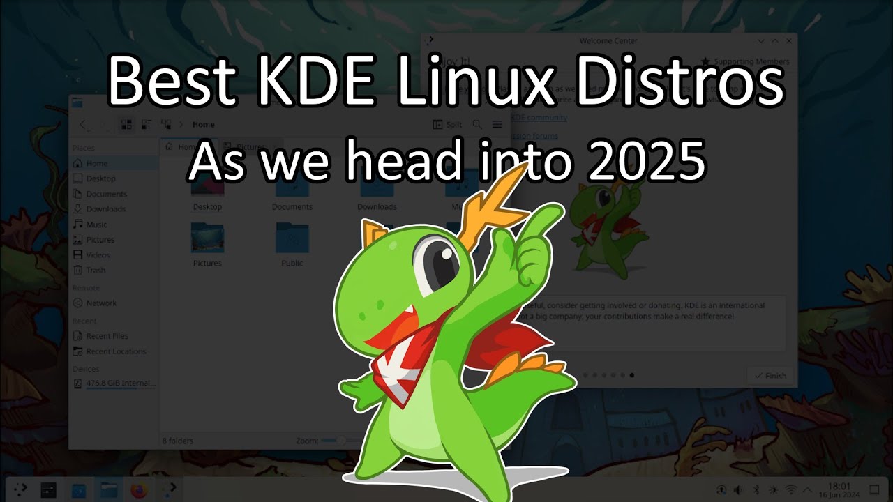 Best KDE Linux Distro - As We Hurtle Towards 2025 - YouTube