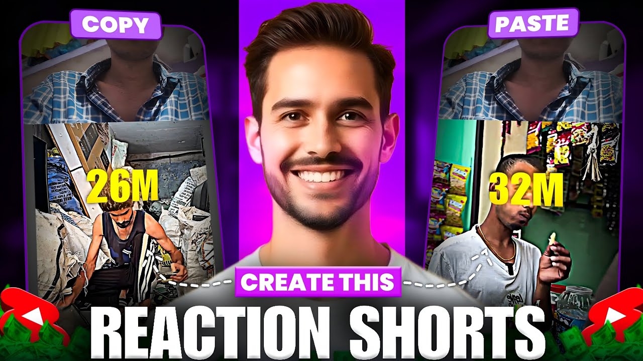 Free Reaction Shorts Course — How to Go Viral Fast! (Unexpected Result ...