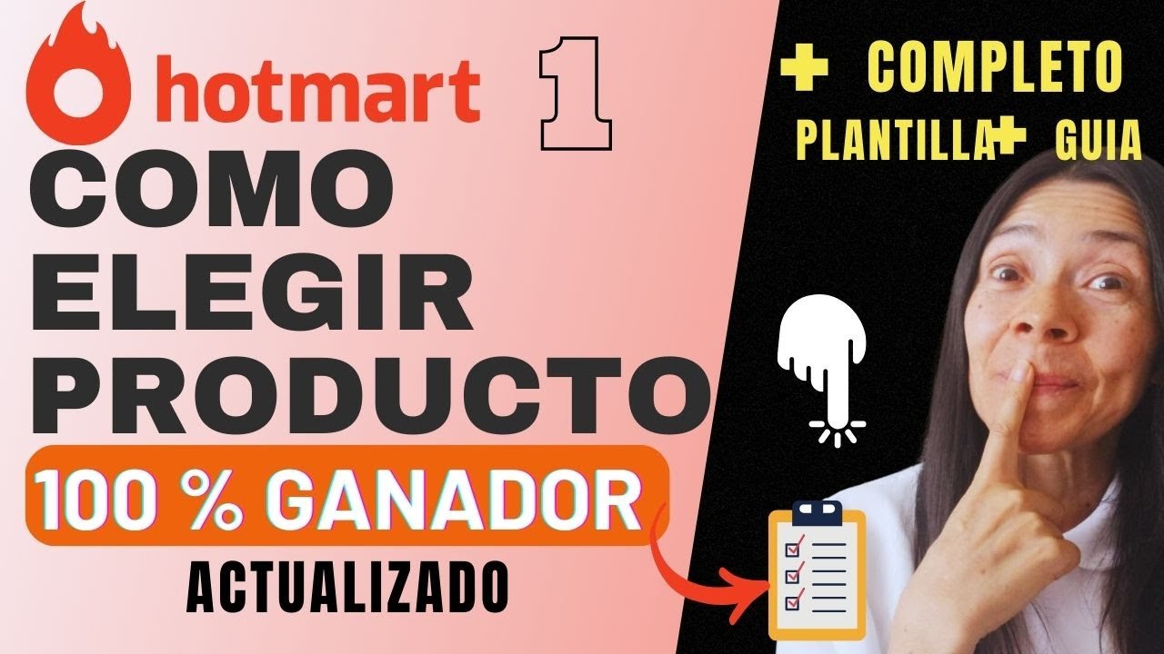 💡 COMO ELEGIR un PRODUCTO GANADOR en HOTMART 2024🔥 |video más completo ...