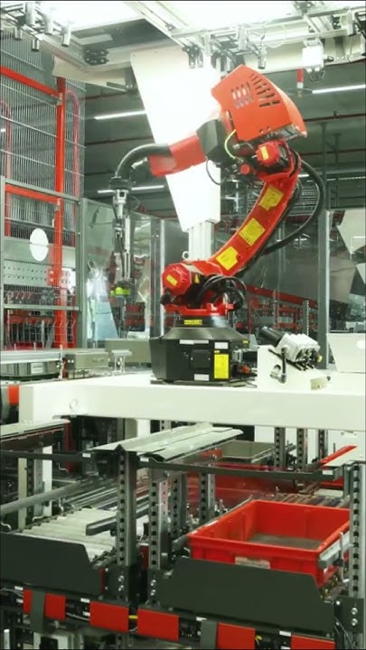 Wurth deployed 4 @Knapp robots, paired with our AI, the robots can pick ...