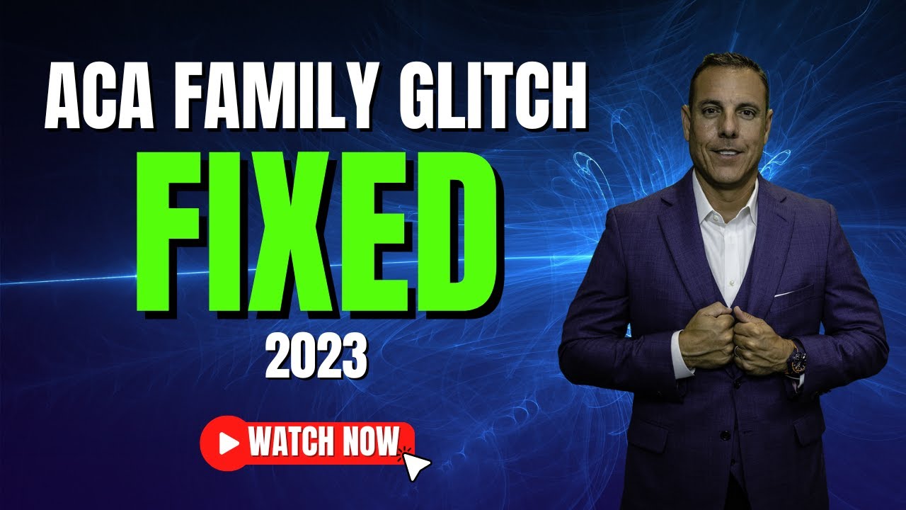 The ACA's 'family glitch' is fixed: Here's what you need to know - YouTube