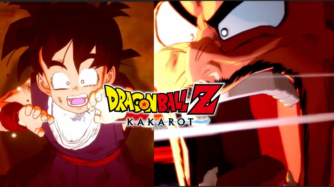 Dragon Ball Z: Kakarot Saiyan saga Gohan Vs Nappa - YouTube