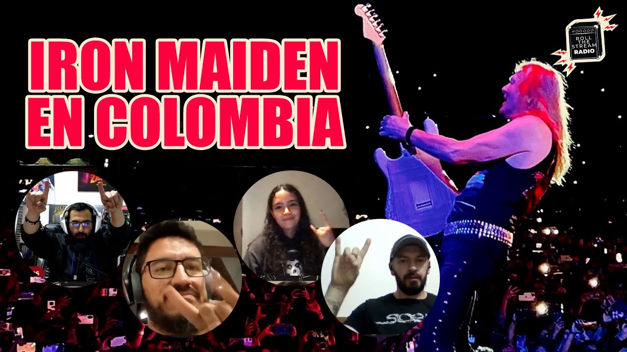 🤘 ¡Iron Maiden Conquistó Bogotá! - Así vivimos el show en El Campín ...