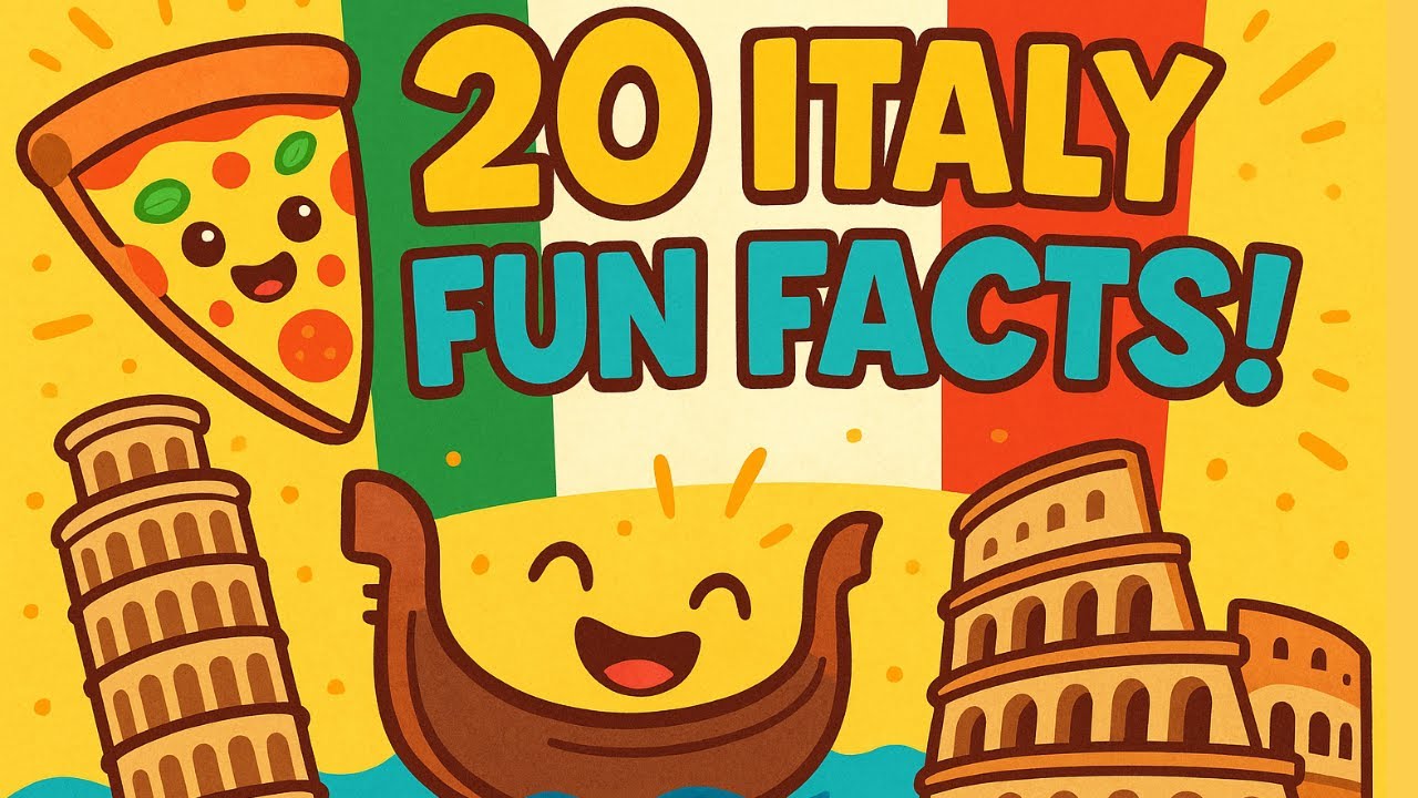 20 Fun Facts About Italy for Kids | Learn with GlobeTales - YouTube