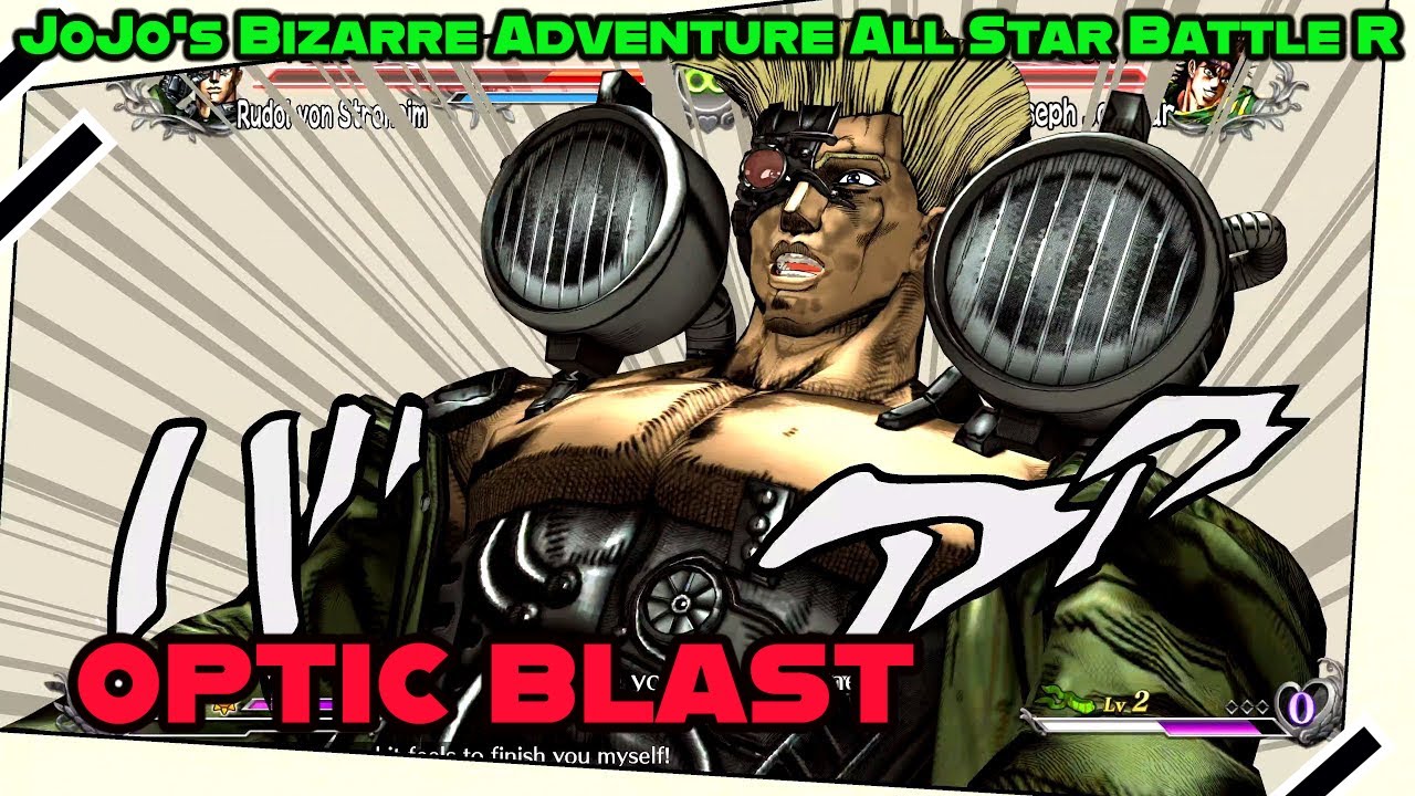 Stroheim Optic Blast meaty for the win in JoJo's Bizarre Adventure All ...