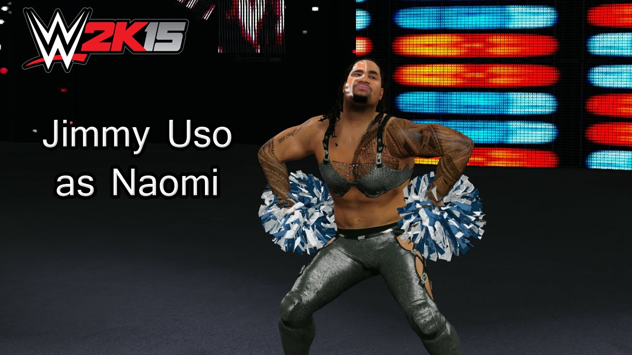 WWE 2K15 PC Mod - Jimmy Uso as Naomi - YouTube