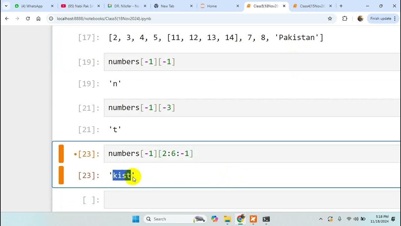 SMIT Data Science Batch7: Python Dictionaries - YouTube