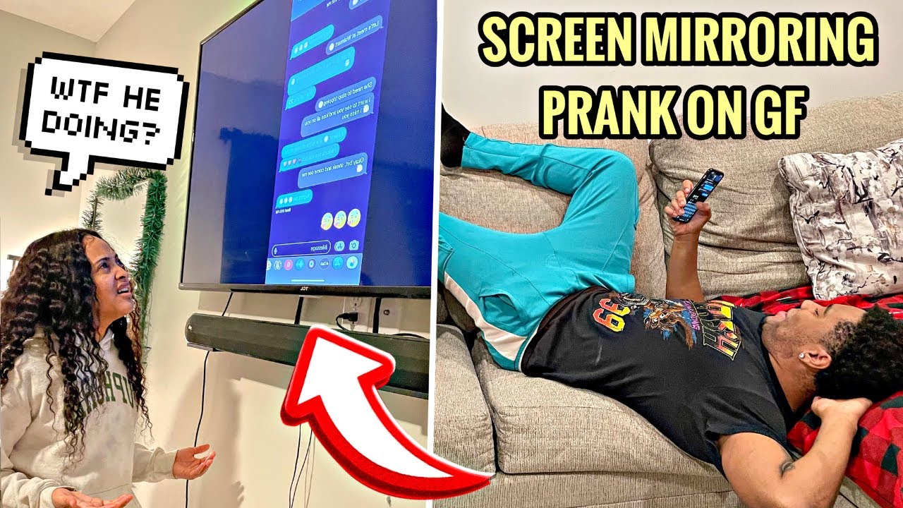 Screen Mirroring My ing Text Messages Prank On My Gf YouTube Screen Mirroring My ing Text Messages Prank On My Gf YouTube