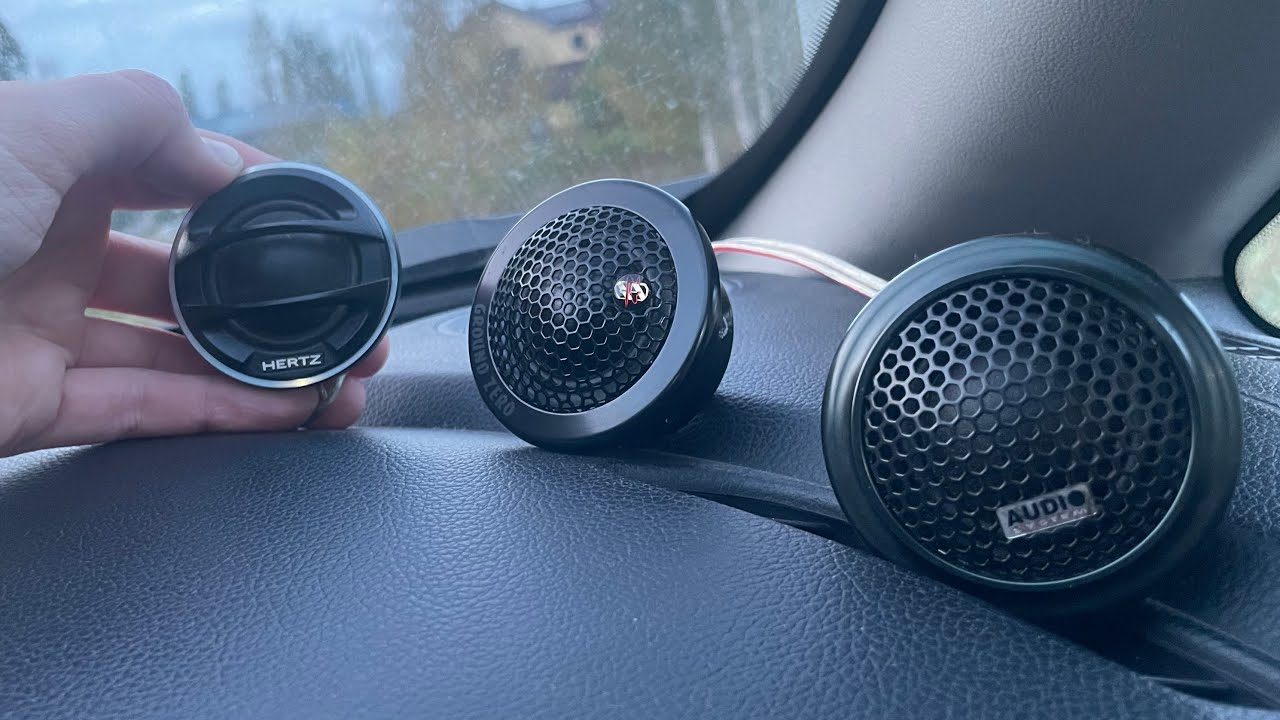 Твитеры Hertz ML280.3 Legend - YouTube