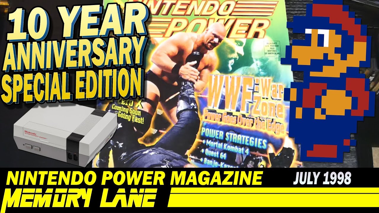 Nintendo Power - July 1998 (Memory Lane) - YouTube