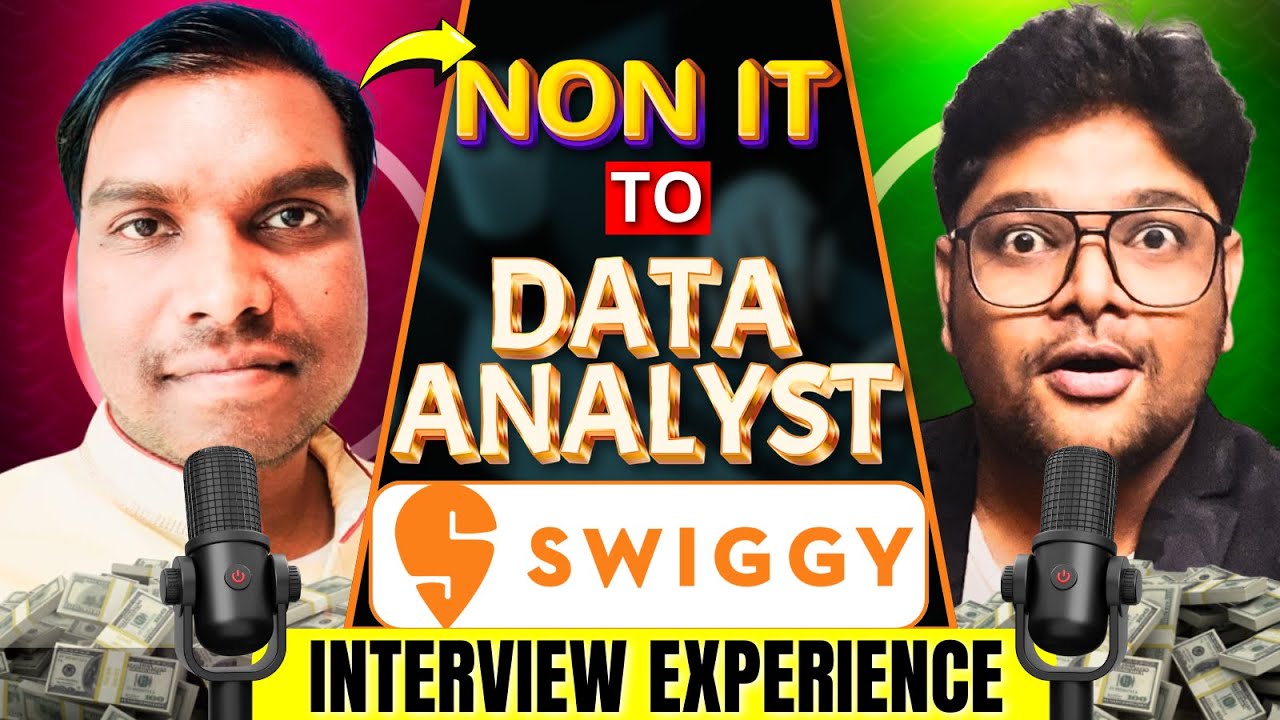 From EEE to cracking Remote Job as Data Analyst in Swiggy | Non Tech to ...