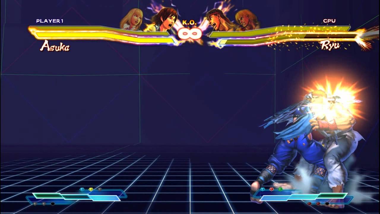 Street Fighter X Tekken Mods: RBG Training Stage Mod by ...