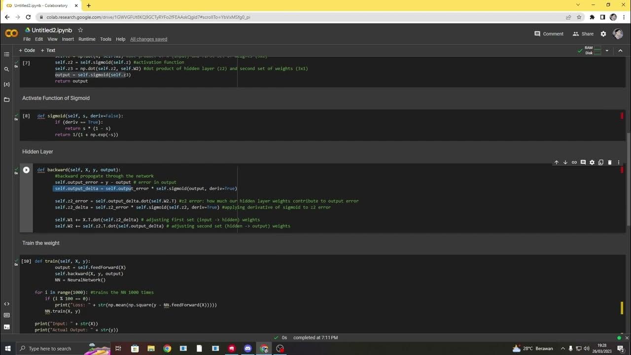 Penjelasan Neural Network using Backpropagation - YouTube