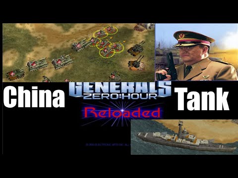 C&C Generals Zero Hour Reloaded China Tank - YouTube