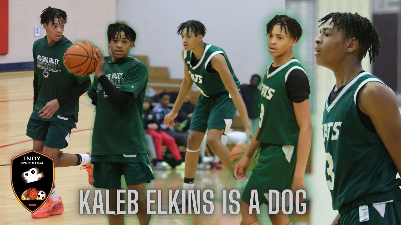 8th grade Kaleb Elkins is in a league of his own! Is he the best player ...