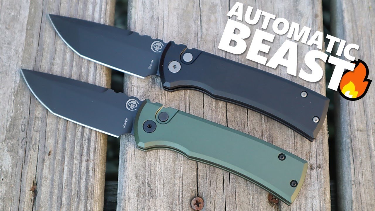 This Epic Knife: Serious Attitude | Chaves x Protech | Automatic Knives | AK Blade - YouTube