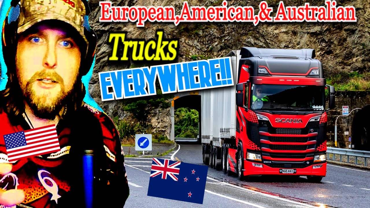 New Zealand Has Everything! Scania,MAN,DEF,Kenworth,Mercedes-Benz,Mack ...