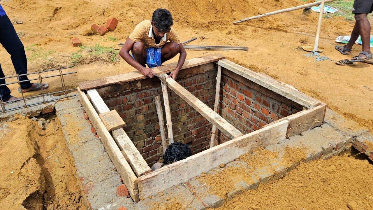 Techniques of SepticTank_Formwork and Reinforcement Concrete with ...