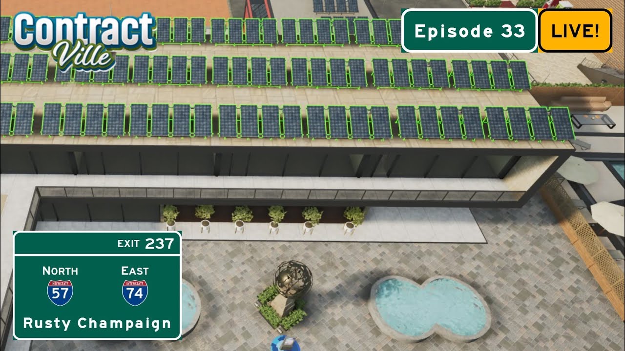 ContractVille Live! - Upgrading the Entire First Office! PART 3 Episode 33 - YouTube