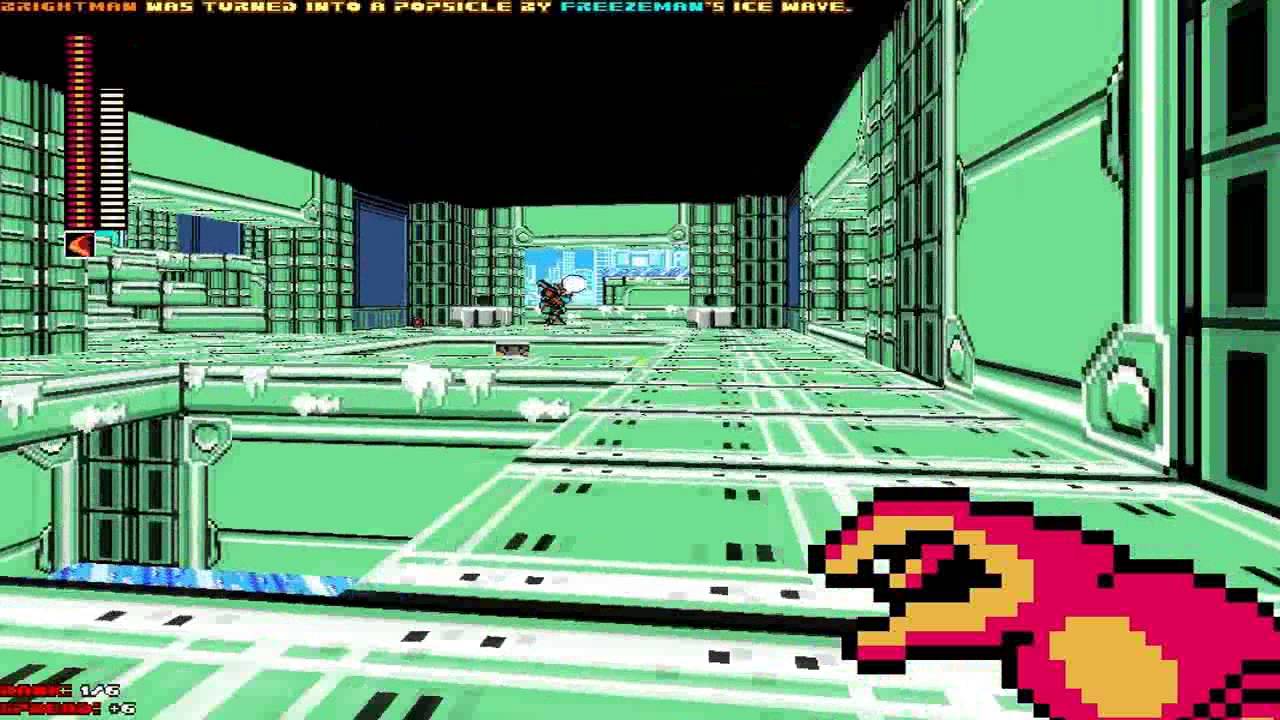 MegaMan 8-Bit DeathMatch: FrostMan Stage - YouTube