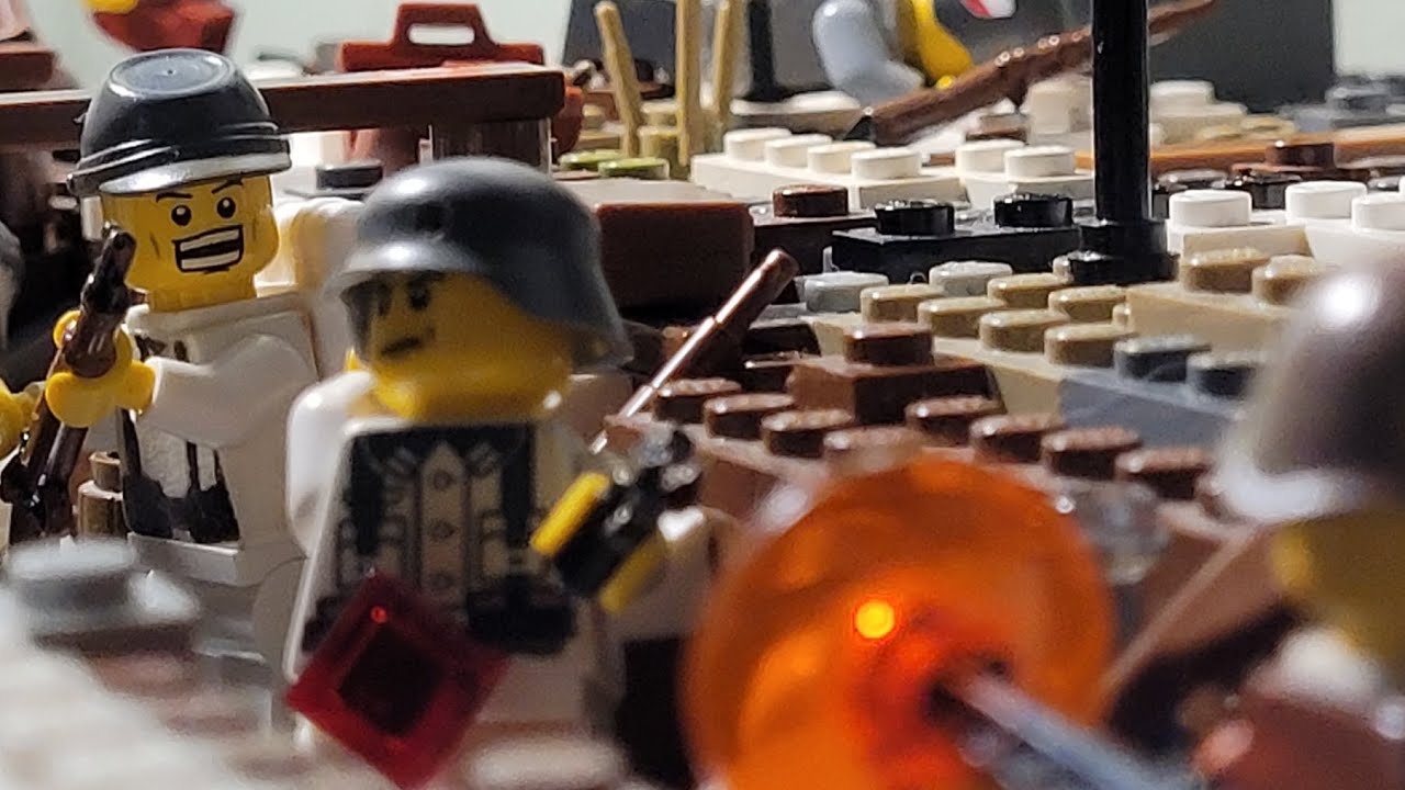 Lego WW2 Belgrade 1944 test - YouTube
