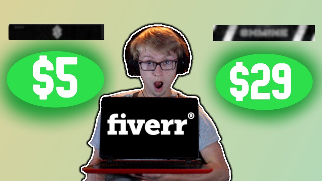 I Hired Designers On Fiverr To Make My YouTube Banner... - YouTube