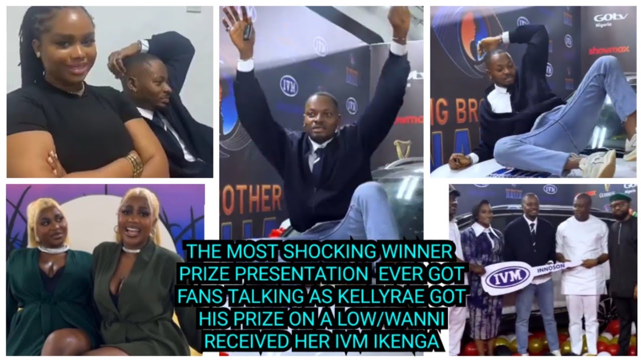 THE MOST SHOCKING WINNER PRIZE PRESENTATION EVER AS KELLYRAE GOT HIS ...
