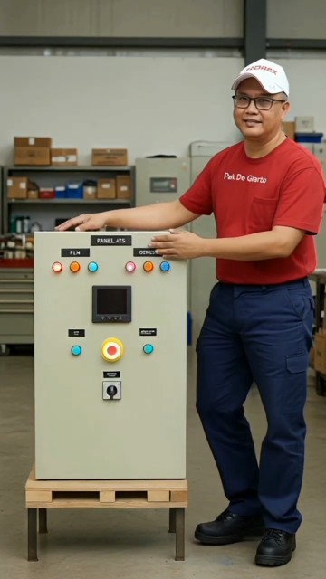 FUNGSI PILOT LAMP PADA PANEL ATS #panelmakertangerang # ...