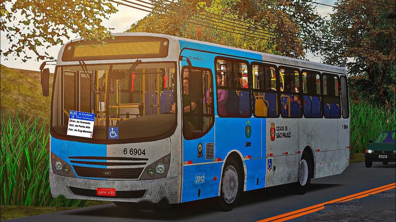[OMSI 2] MaxiBus Dolphin II Agrale MA 15.0 [2013/14] Euro V [Líder ...