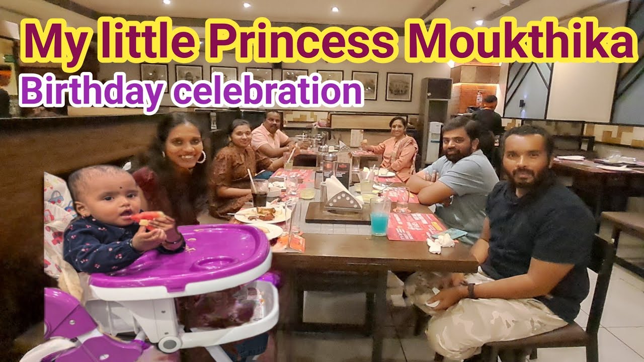 My little Princess Moukthika Birthday celebration - YouTube