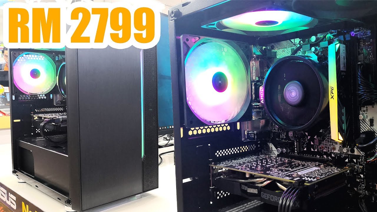 老吉 KTECH RM2799 TIME LAPSE GAMING PC BUILD IN 2019 ( TECWARE M3 CASING ) - YouTube