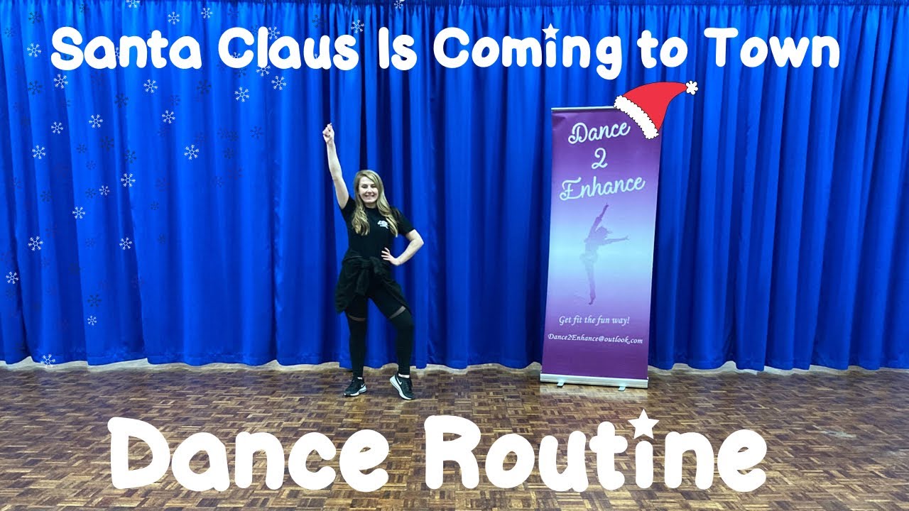 'Santa Claus Is Coming to Town' Kids Christmas Dance Routine || Dance 2 ...