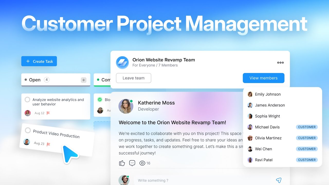 Customer Project Management - YouTube