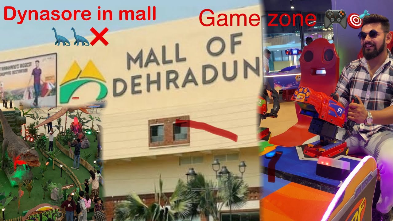 Mall of dehradun (dynasore world) 🦕🦕 #youtubeshorts #youtubeindia # ...