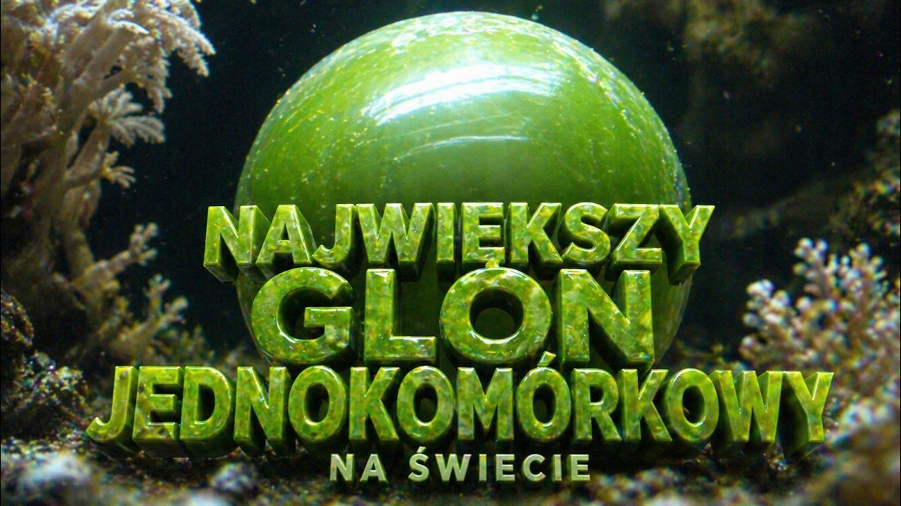 Największy Jednokomórkowy Glon Na Świecie !!! - YouTube